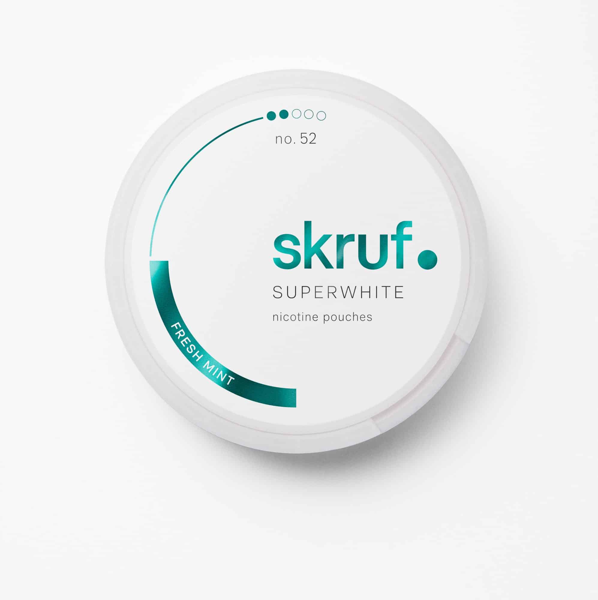 Skruf Super White no 52 Fresh Mint Medium - Niccodome